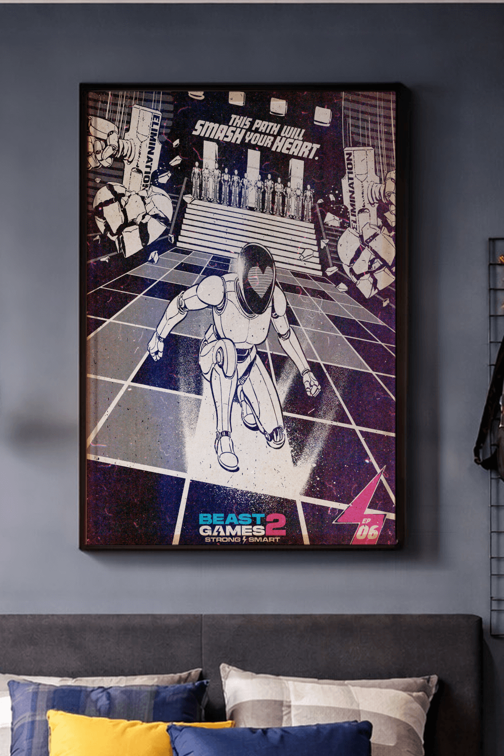 Beast Games Collectible Poster - Episode 6 - Black & White – MrBeast.store